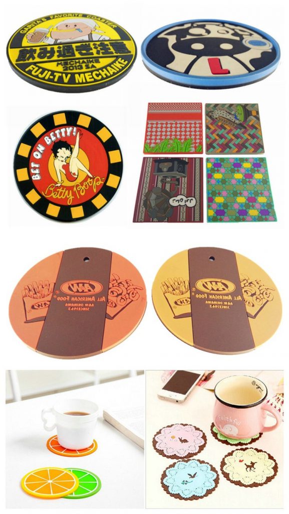 Custom Promotional Cup Mats | PVC Creations