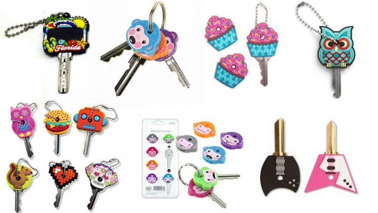 custom PVC key cover,key holder,key cap | PVC Creations